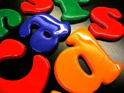 Cooper Black Font - Moulded Letters